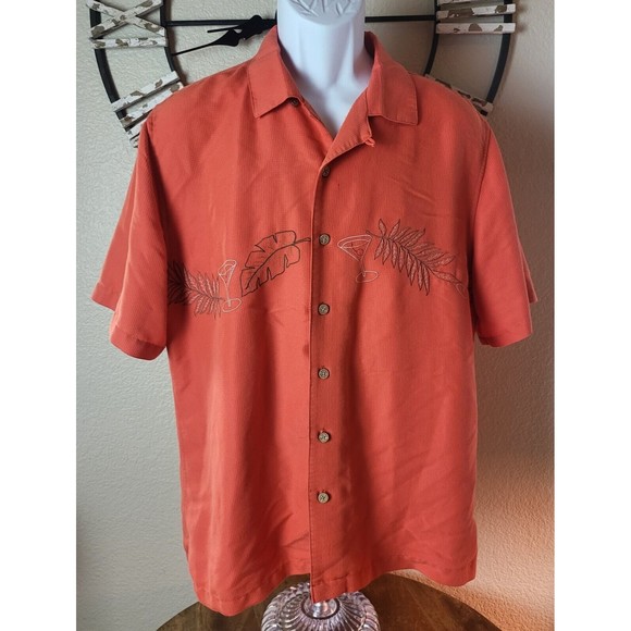 Batick Bay | Shirts | Vintage Batik Bay Shirt Mens Medium Short Sleeve ...